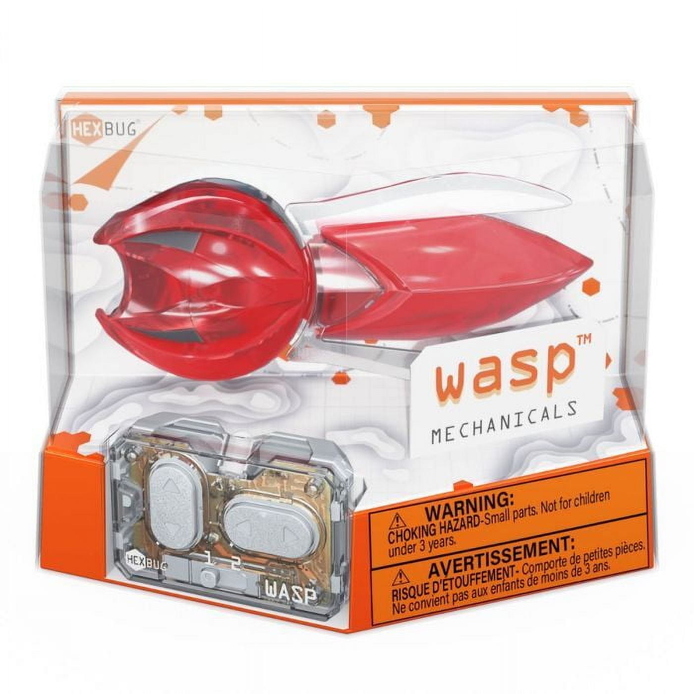 Hexbug Micro Robotic Creatures Mechanicals Wasp Red R/C - Walmart.com