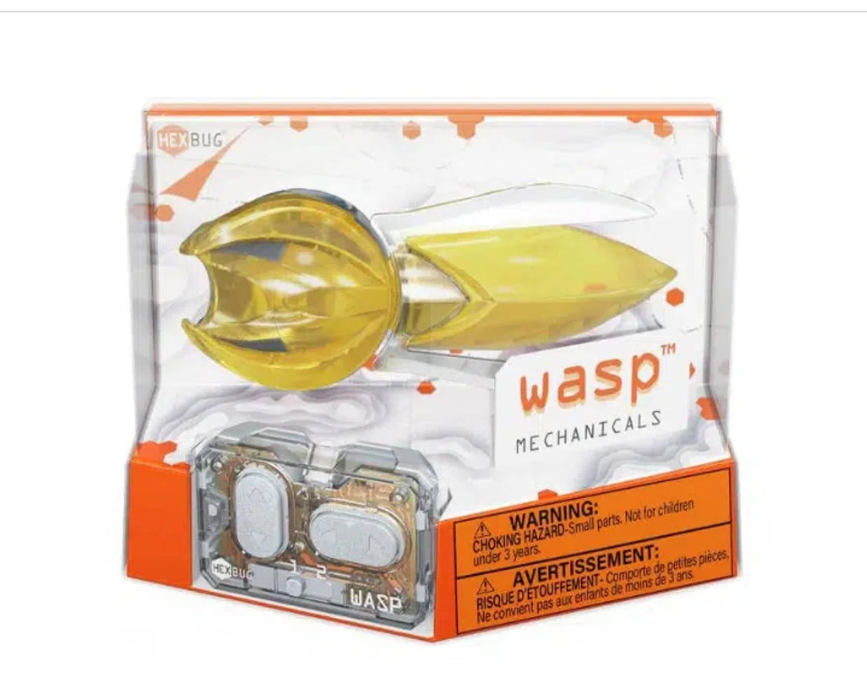 Hexbug Micro Robotic Creatures Mechanicals Wasp Yellow R/C - Walmart.com