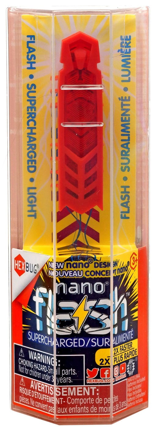Innovation First Hexbug Nano Flash, Red - Walmart.com