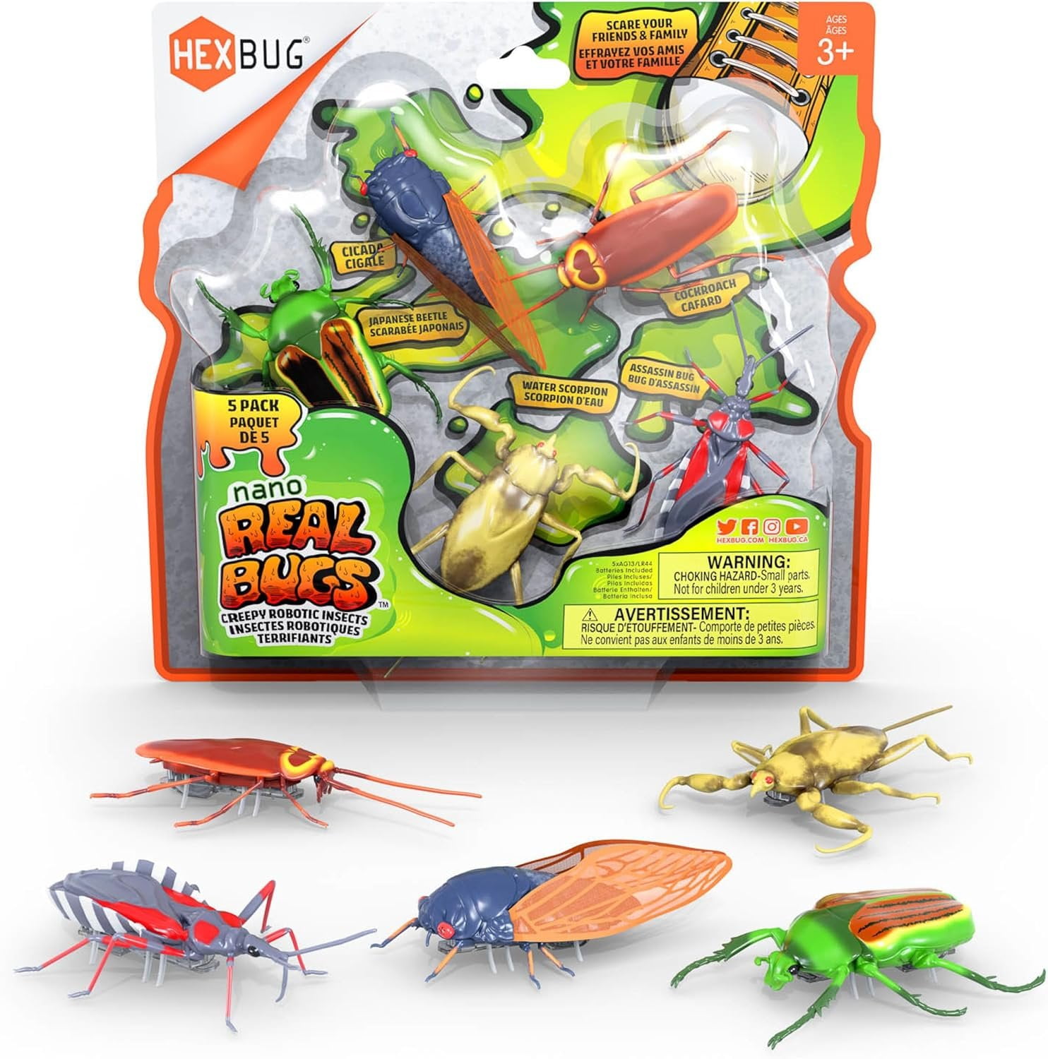 Hexbug Nano Real Bugs - Walmart.com