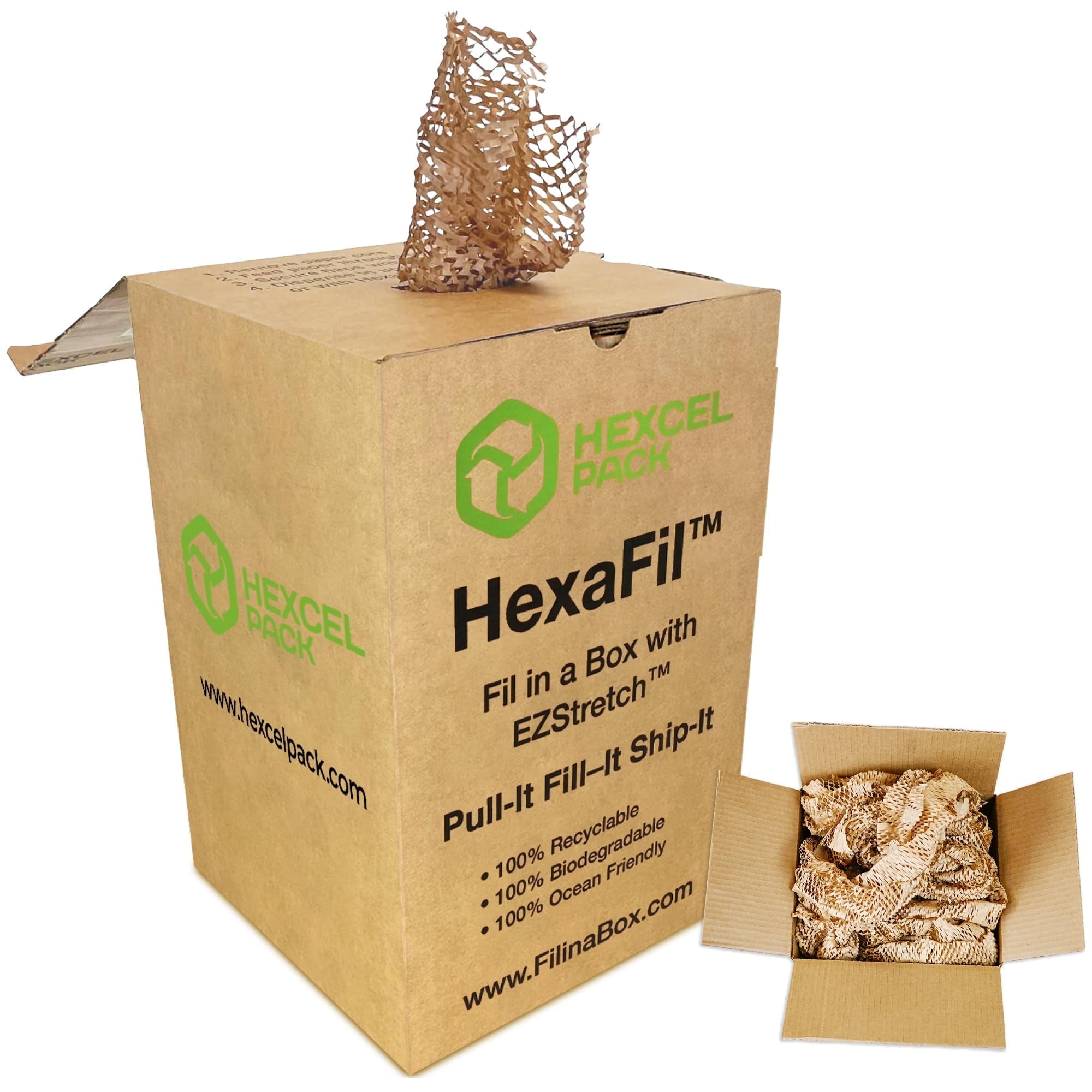HexcelPack HexaFil Honeycomb Packing Paper - Eco-Friendly, Sustainable ...