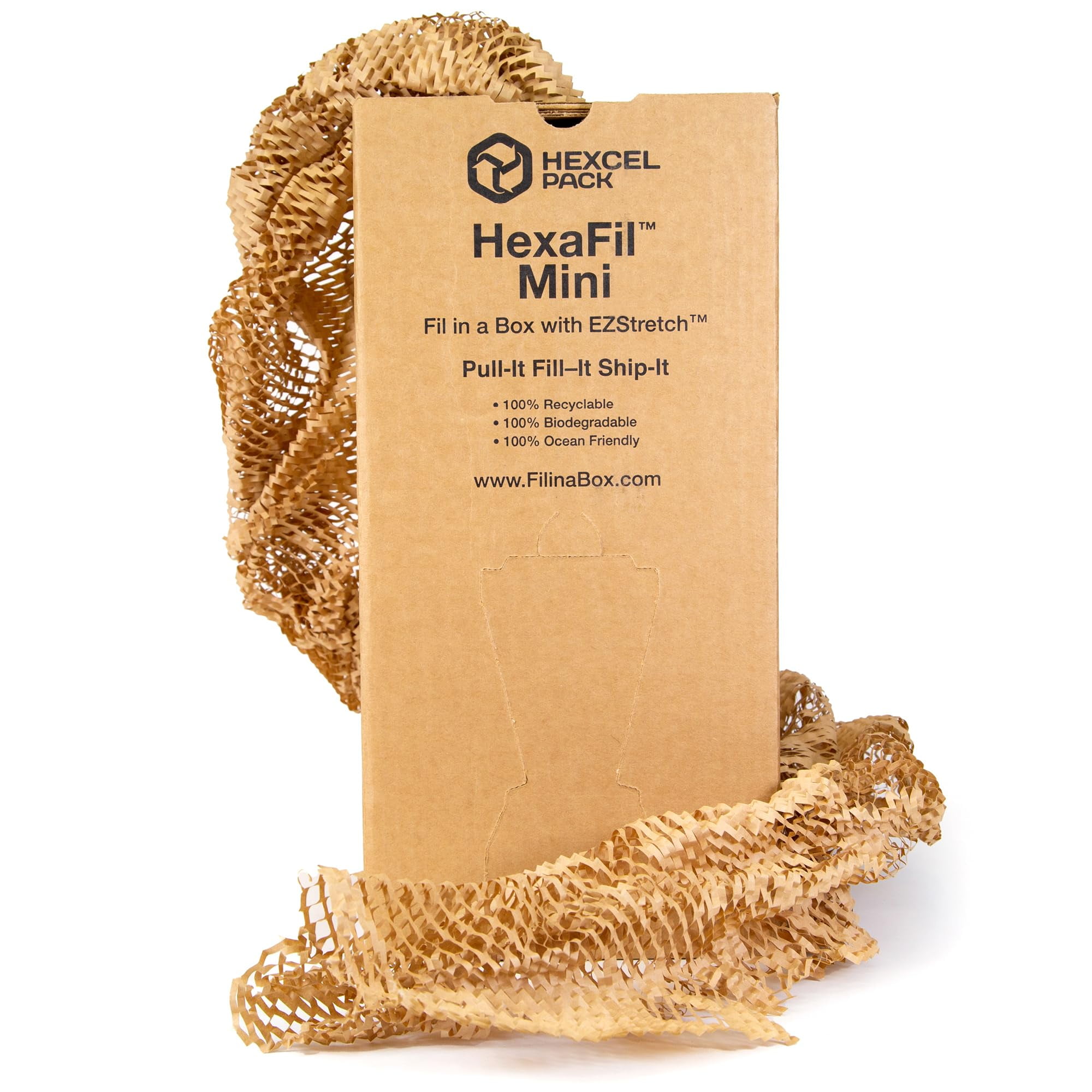HexcelPack HexaFil Mini - Honeycomb Packing Paper, Eco-Friendly ...