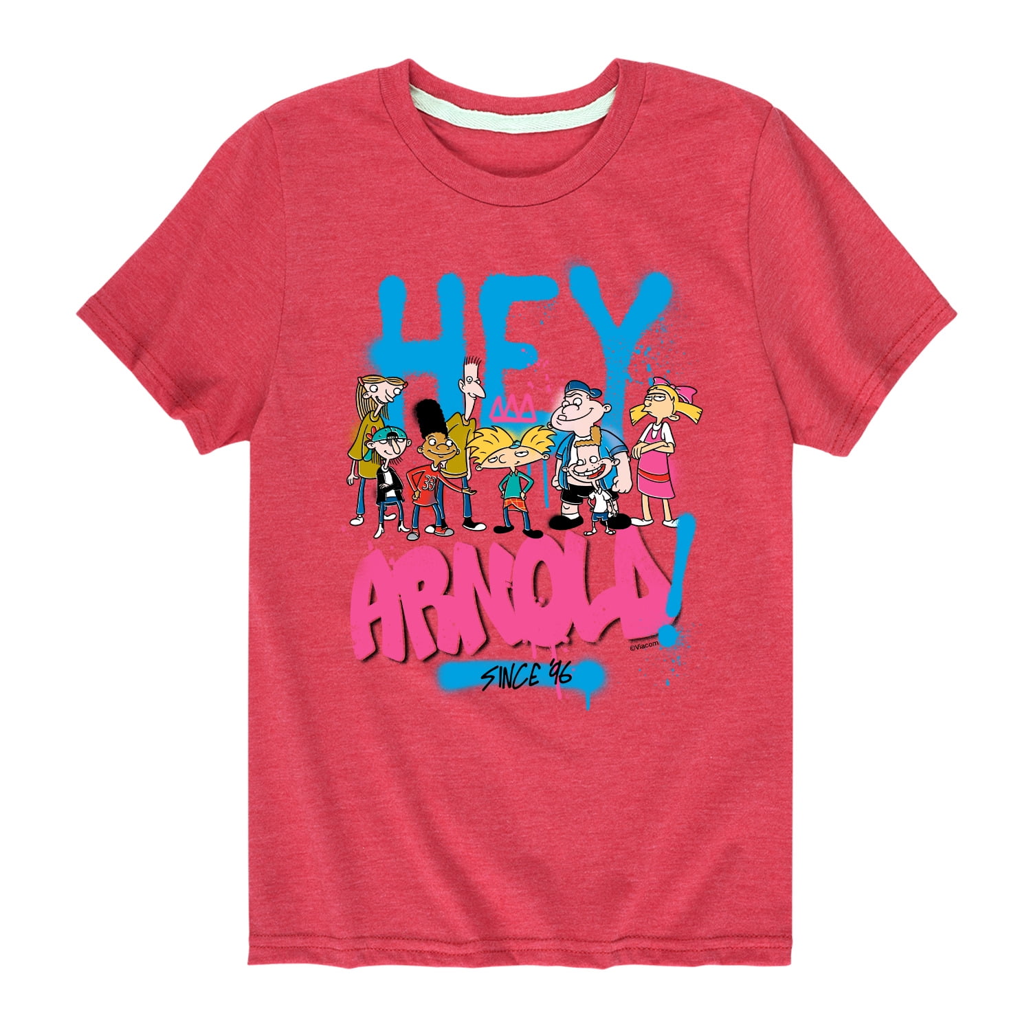 Hey Arnold! - Arnold Spray Paint 96 - Toddler And Youth Short Sleeve ...