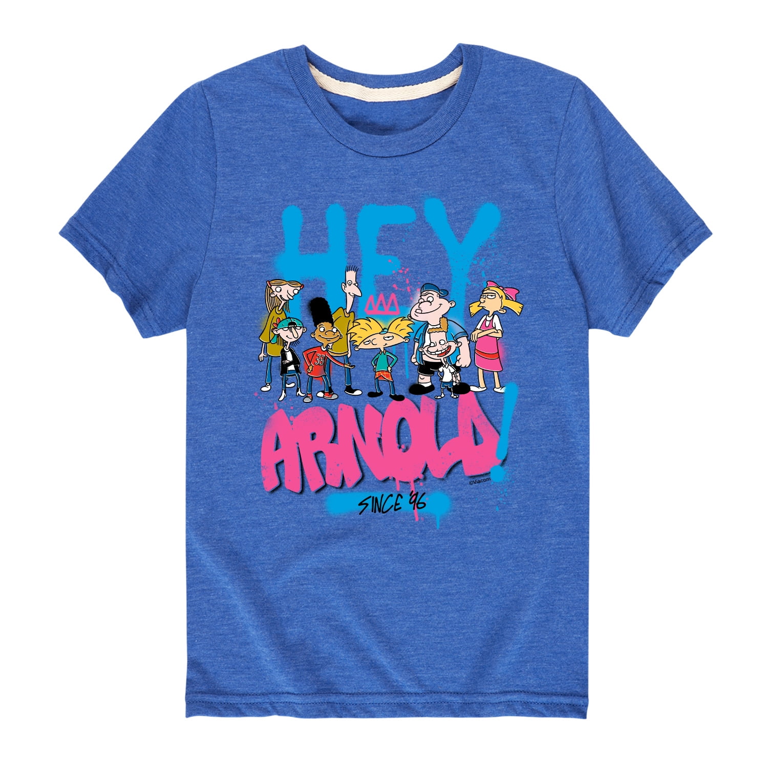 Hey Arnold! - Arnold Spray Paint 96 - Toddler And Youth Short Sleeve ...