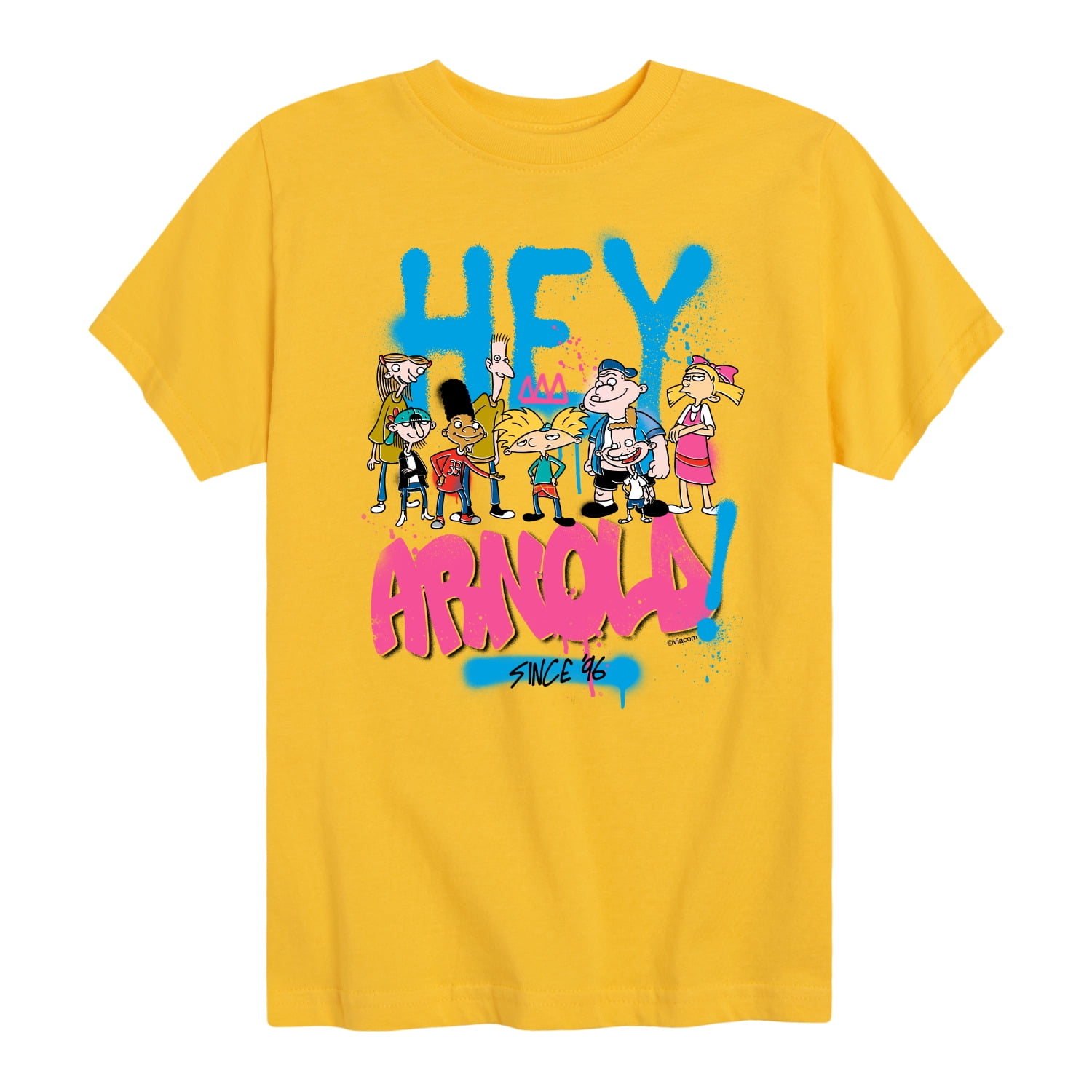 Hey Arnold! - Arnold Spray Paint 96 - Toddler And Youth Short Sleeve ...