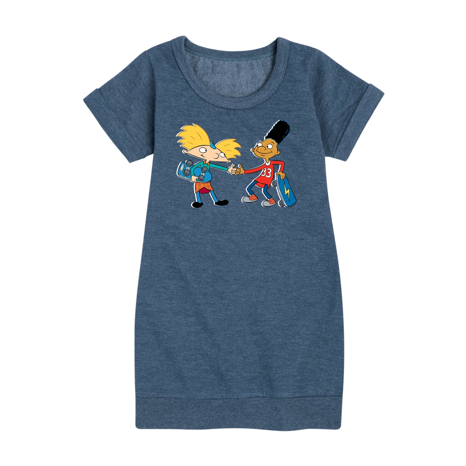 Hey Arnold! - Arnold and Gerald Skateboard - Toddler And Youth Girls ...