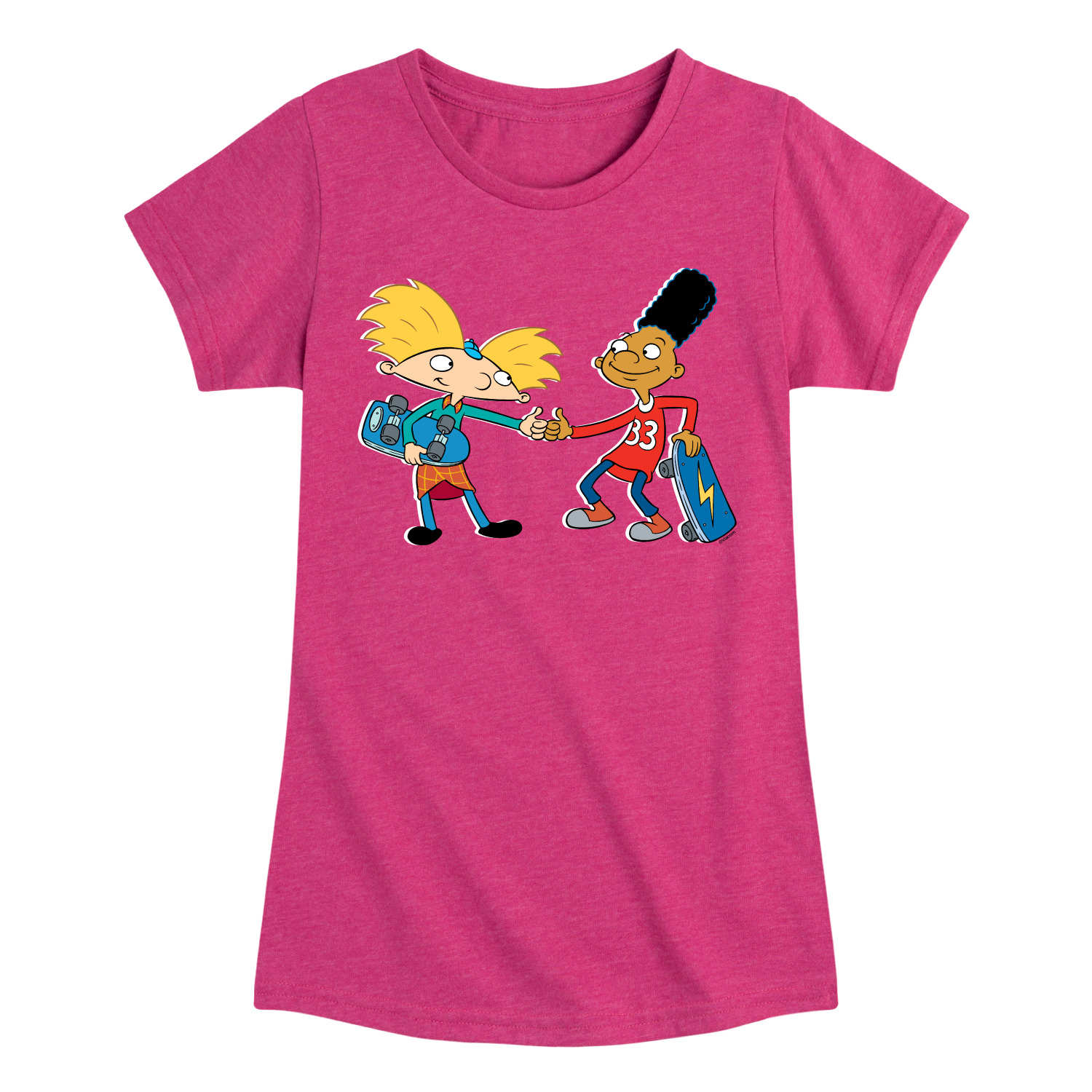 Hey Arnold! - Arnold and Gerald Skateboard - Toddler And Youth Girls ...