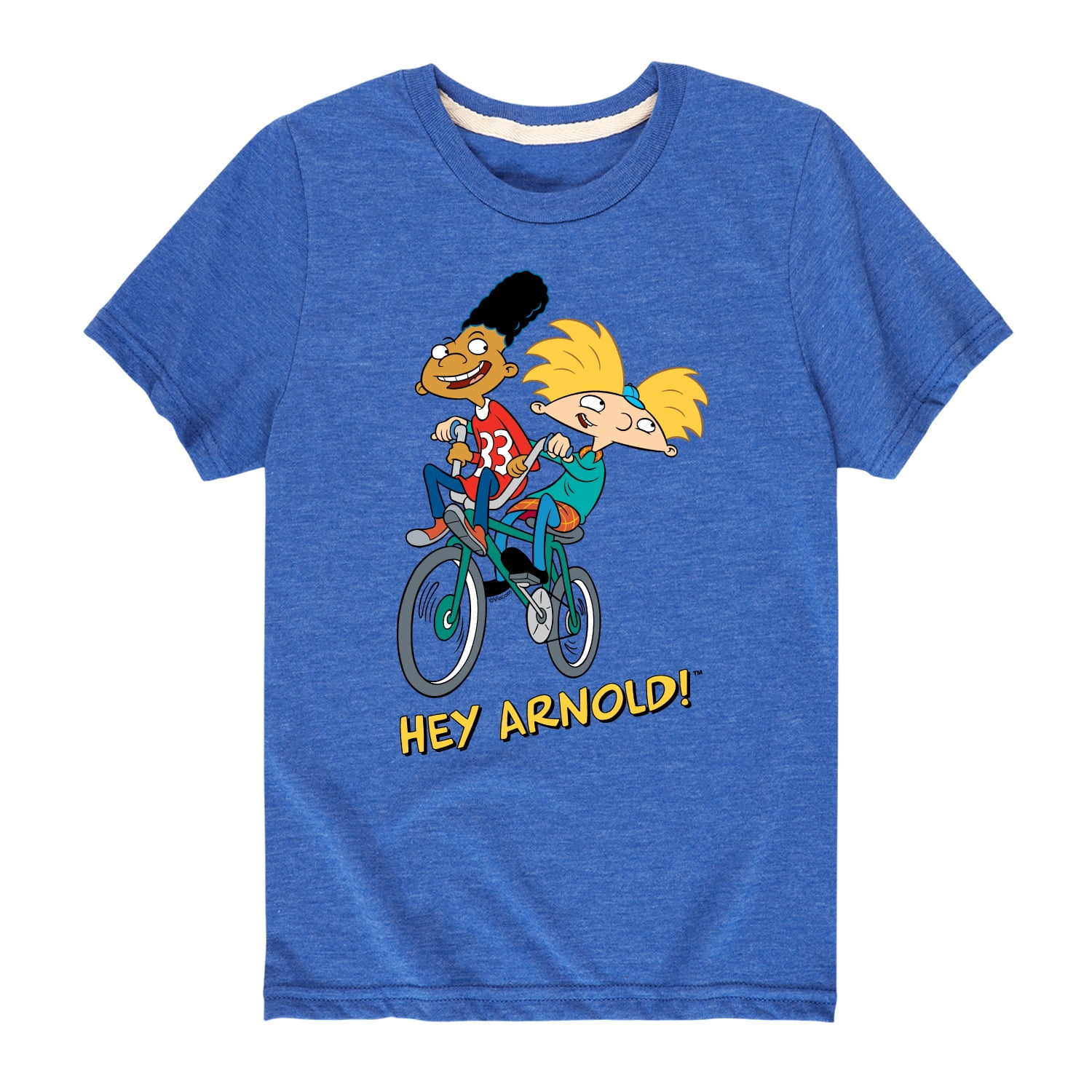 Hey Arnold! - Arnold and Gerald on Bike - Toddler And Youth Short ...