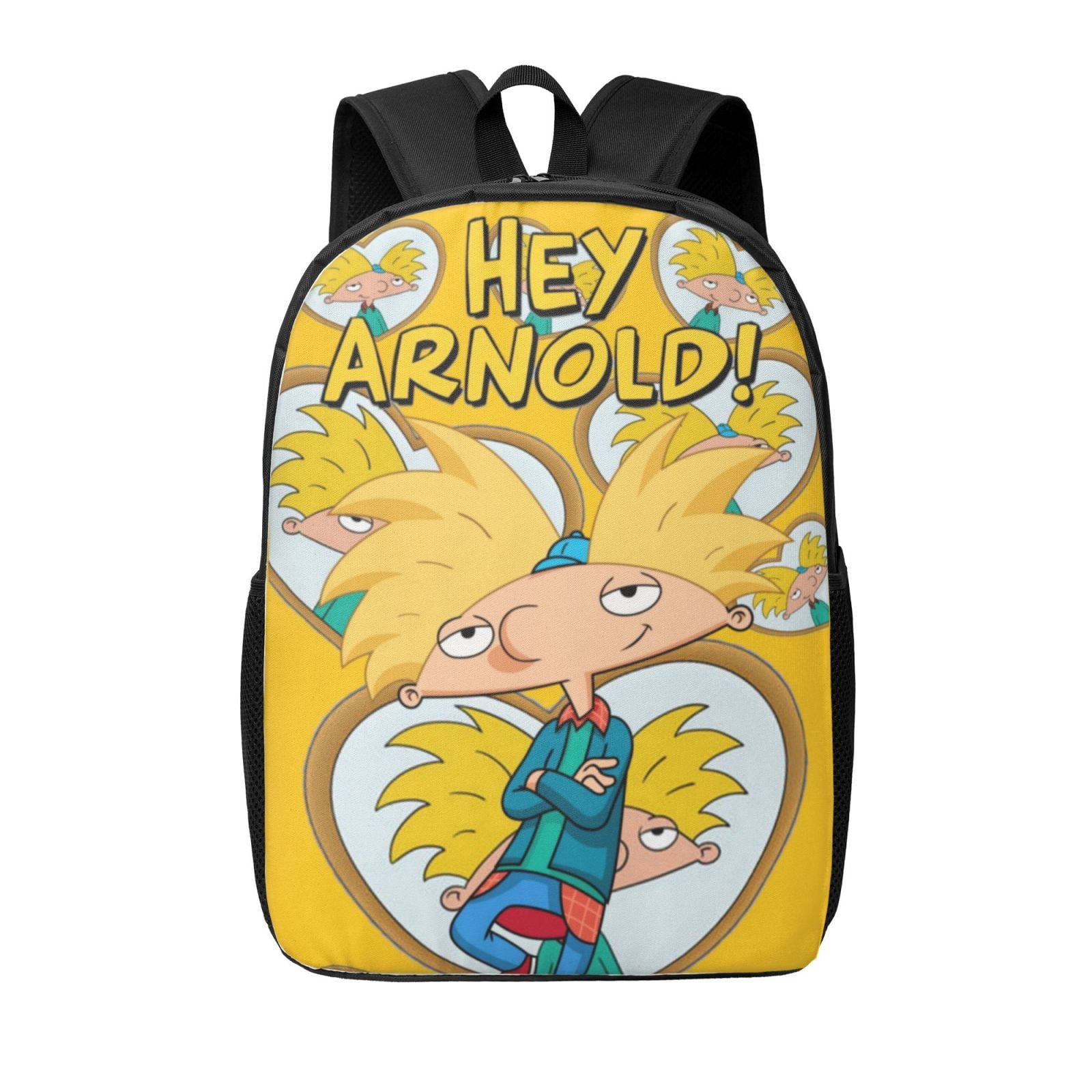 Hey Arnold Backpack 17 Inch Large Capacity Casual School Bag ...