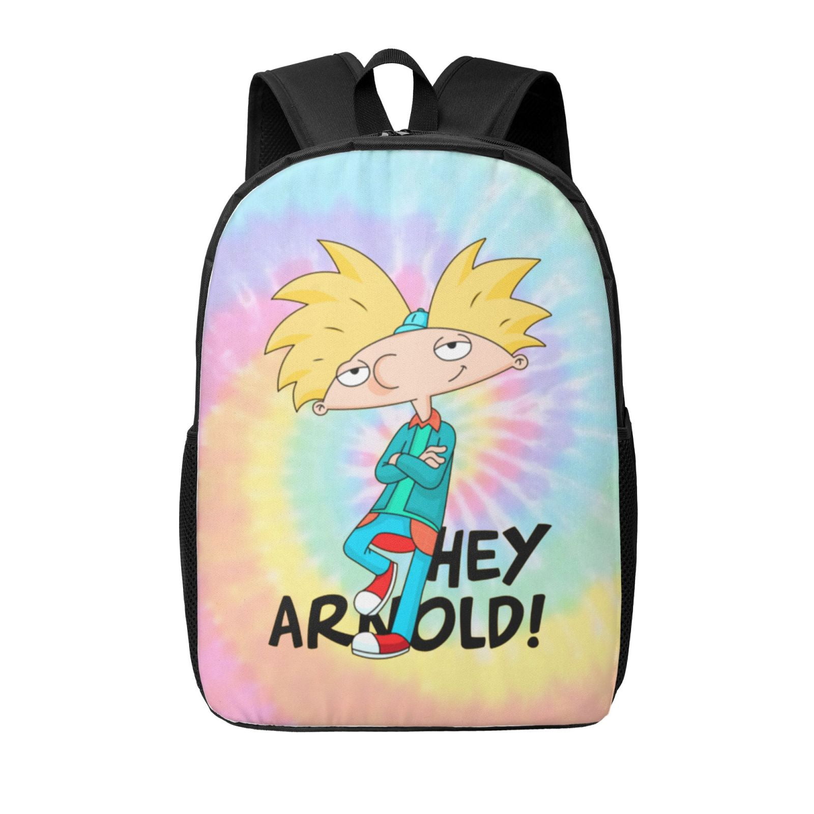 Hey Arnold Backpack 17 Inch Large Capacity Casual School Bag ...