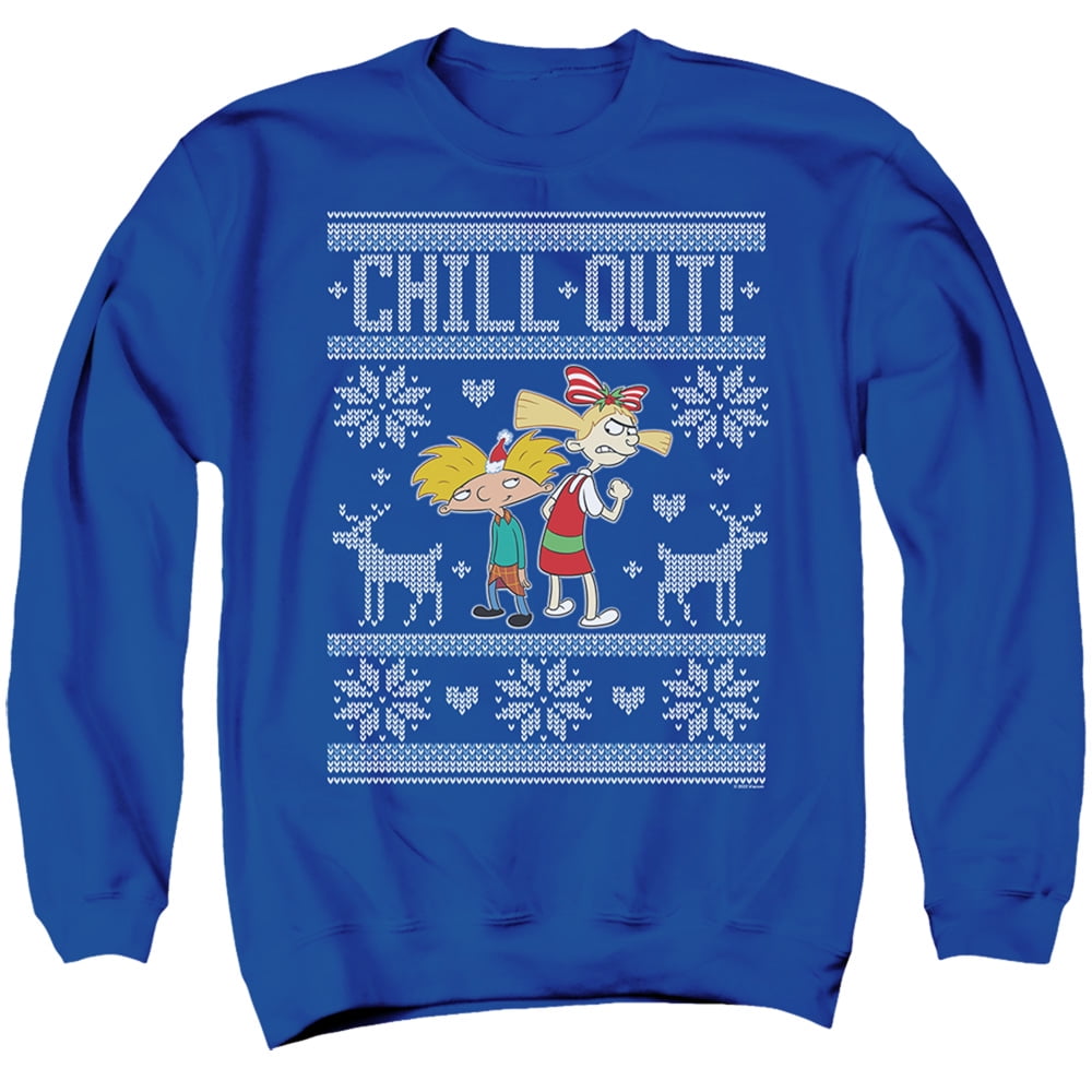 Hey Arnold Chill Out Christmas With Arnold And Helga Unisex Adult ...