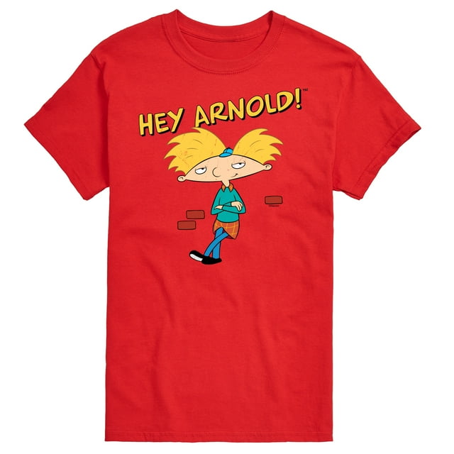 Hey Arnold! - Cool Arnold - Men's Short Sleeve Graphic T-Shirt ...