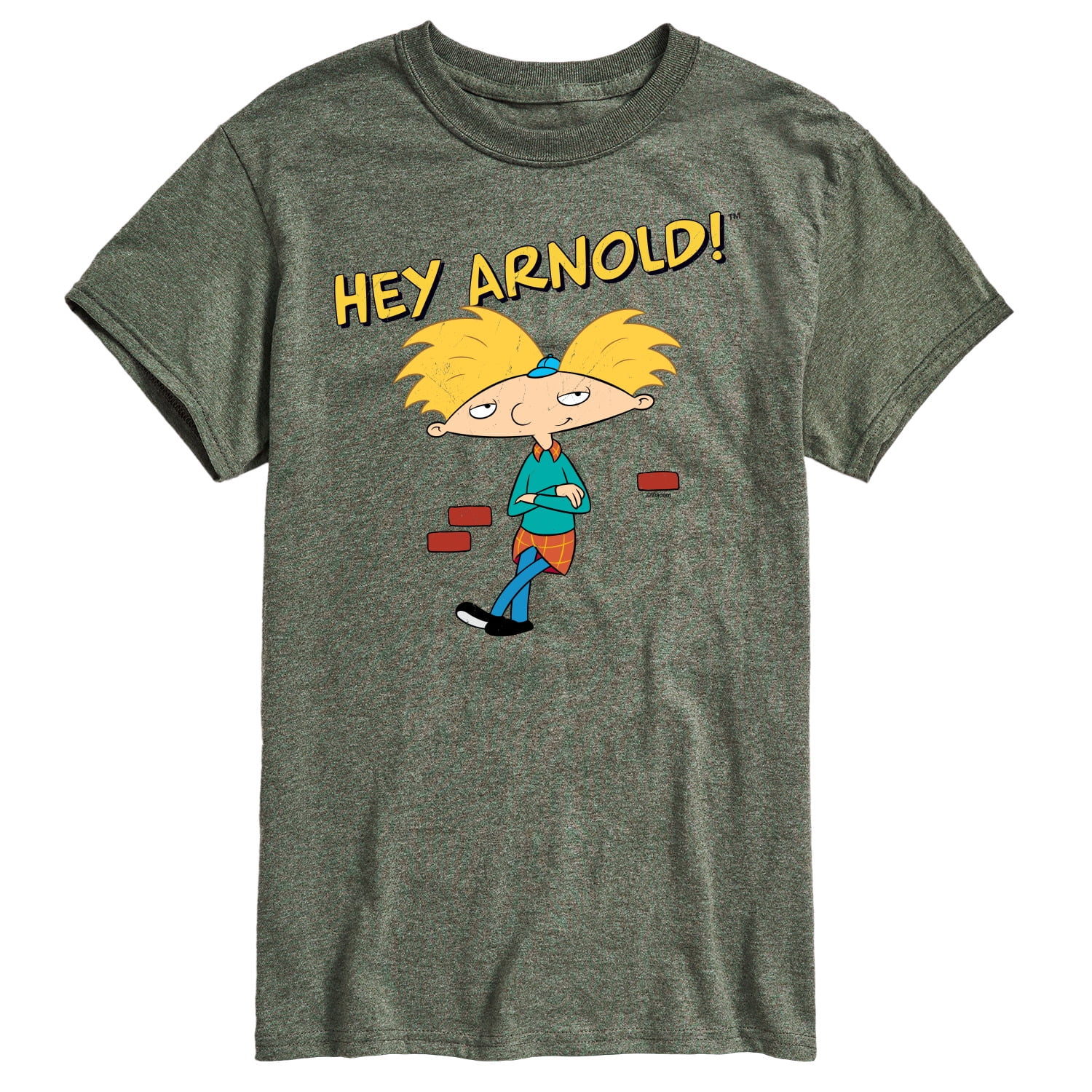Hey Arnold! - Cool Arnold - Men's Short Sleeve Graphic T-Shirt ...