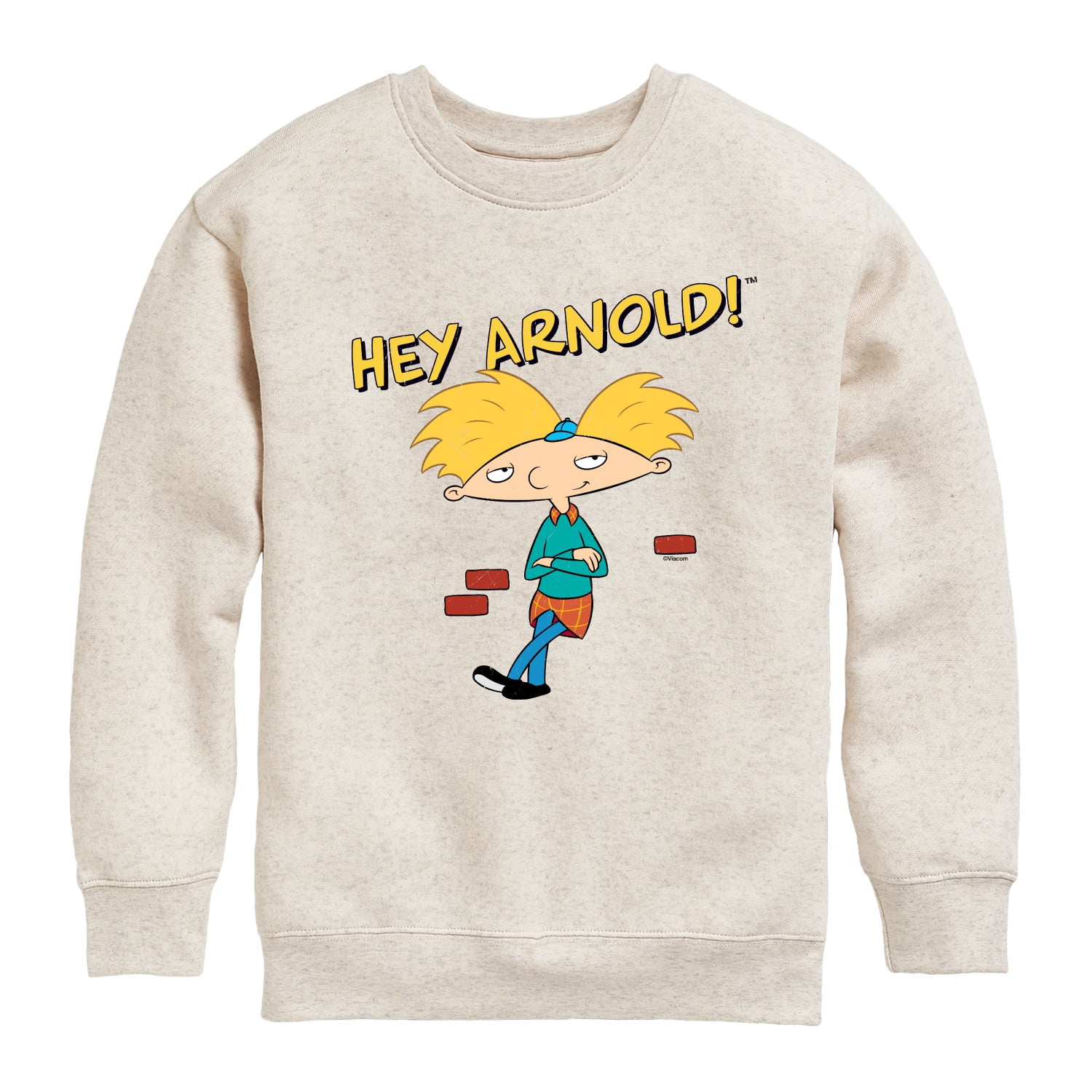 Hey Arnold! - Cool Arnold - Toddler And Youth Crewneck Fleece ...
