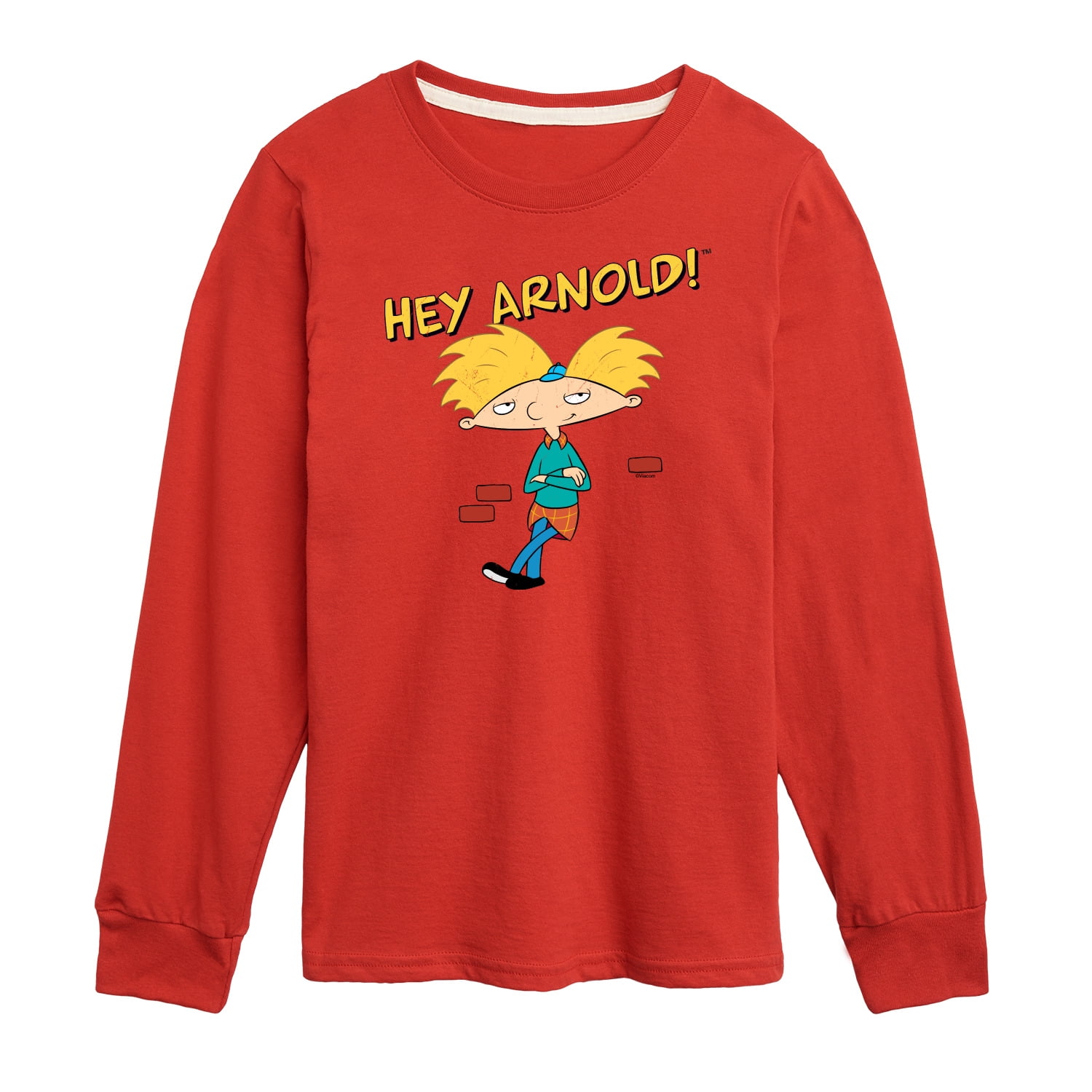 Hey Arnold! - Cool Arnold - Toddler And Youth Long Sleeve Graphic T ...