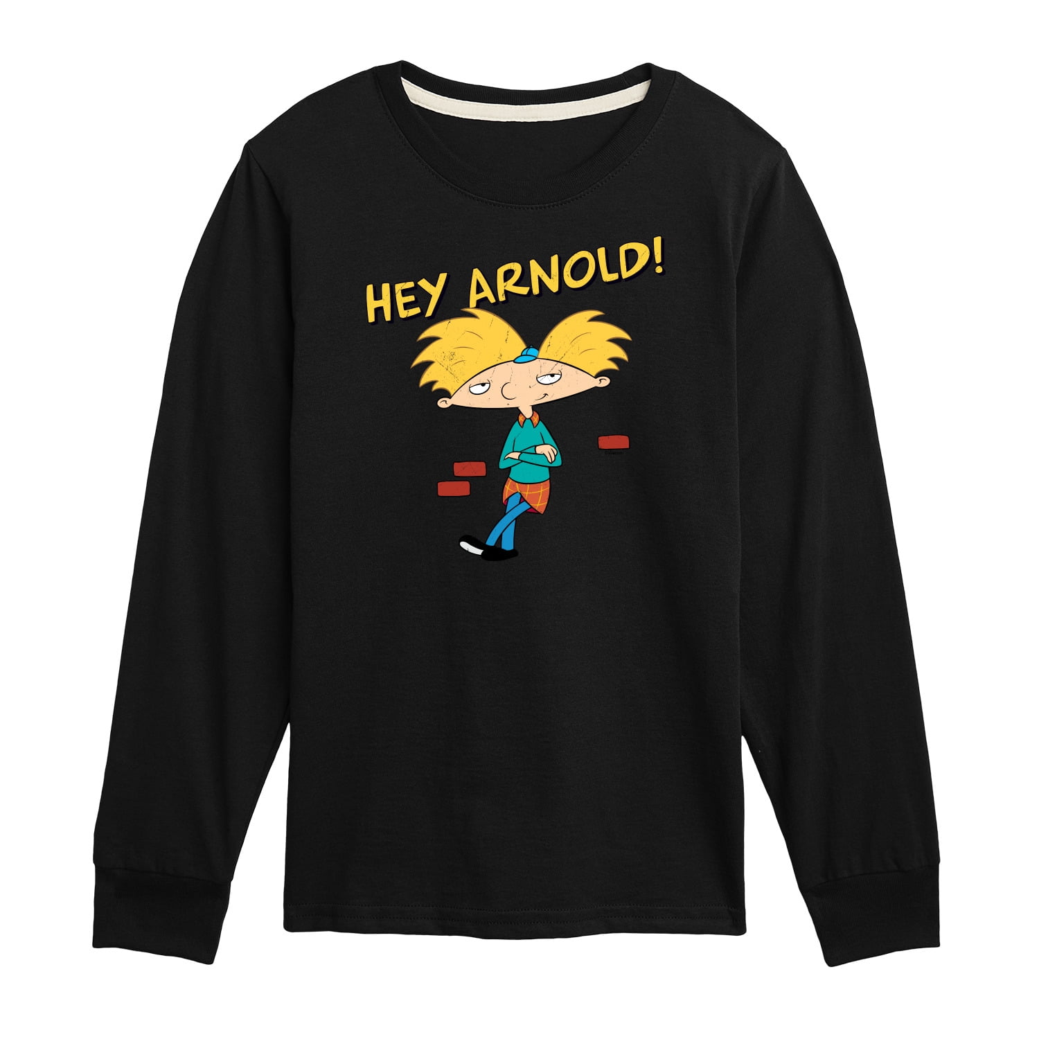 Hey Arnold! - Cool Arnold - Toddler And Youth Long Sleeve Graphic T ...