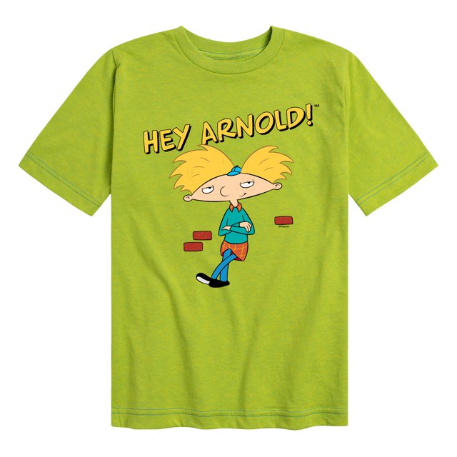 Hey Arnold! - Cool Arnold - Toddler And Youth Short Sleeve Graphic T ...