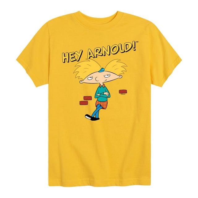 Hey Arnold! - Cool Arnold - Toddler And Youth Short Sleeve Graphic T ...