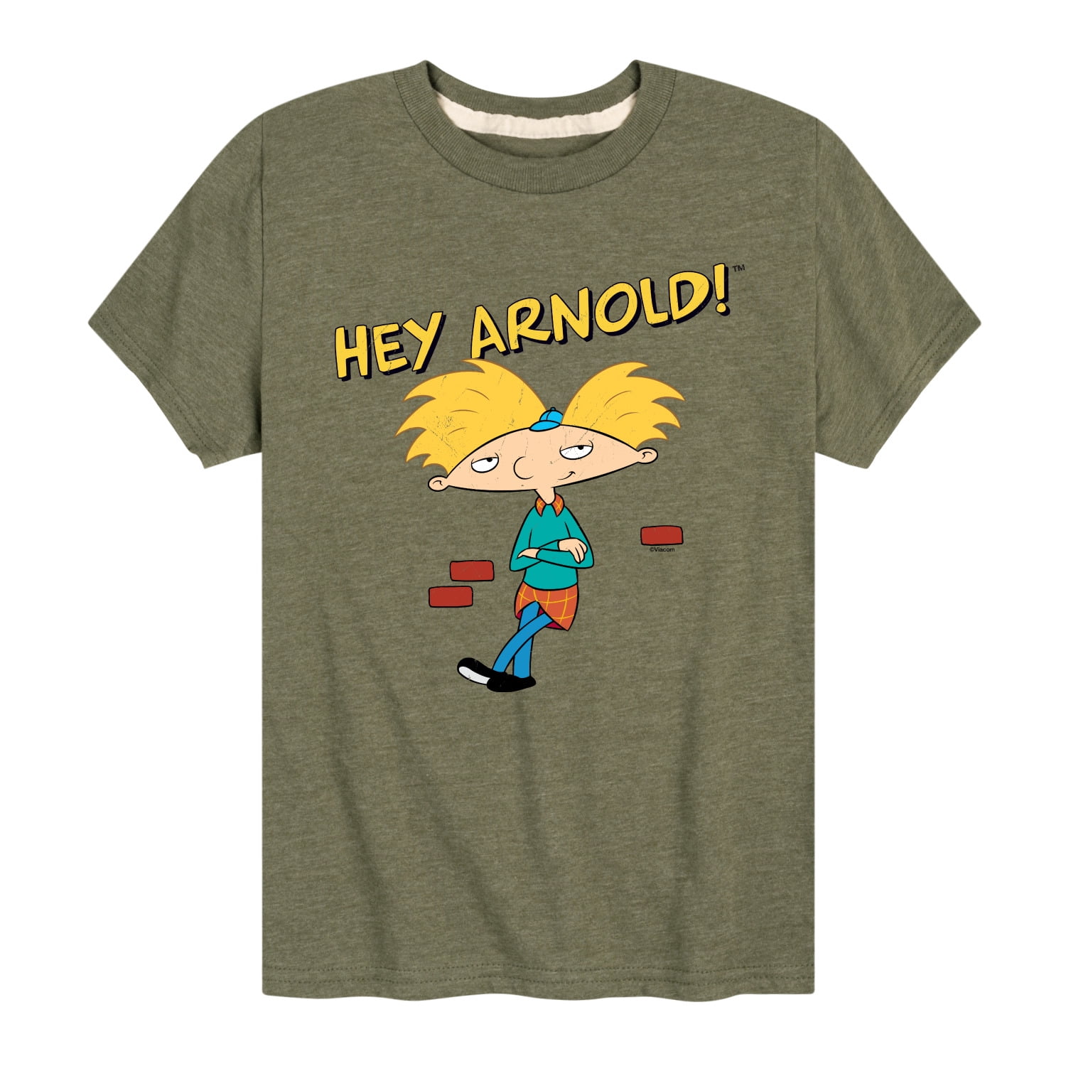Hey Arnold! - Cool Arnold - Toddler And Youth Short Sleeve Graphic T ...
