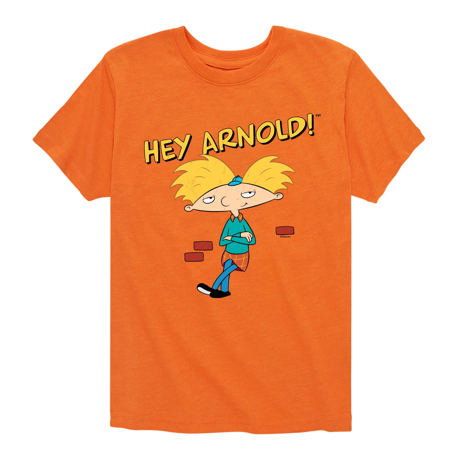 Hey Arnold! - Cool Arnold - Toddler And Youth Short Sleeve Graphic T ...