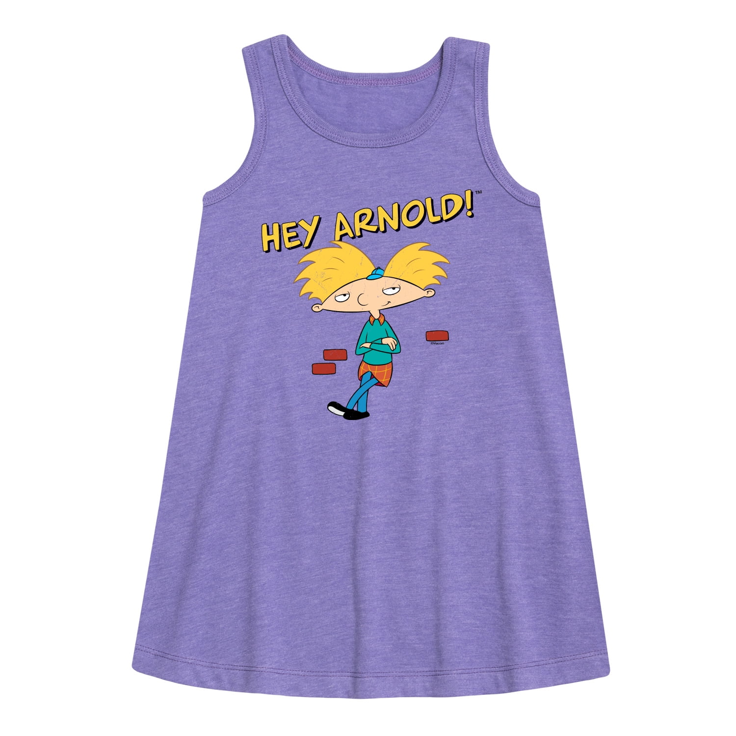 Hey Arnold! - Cool Arnold - Toddler and Youth Girls A-line Dress ...