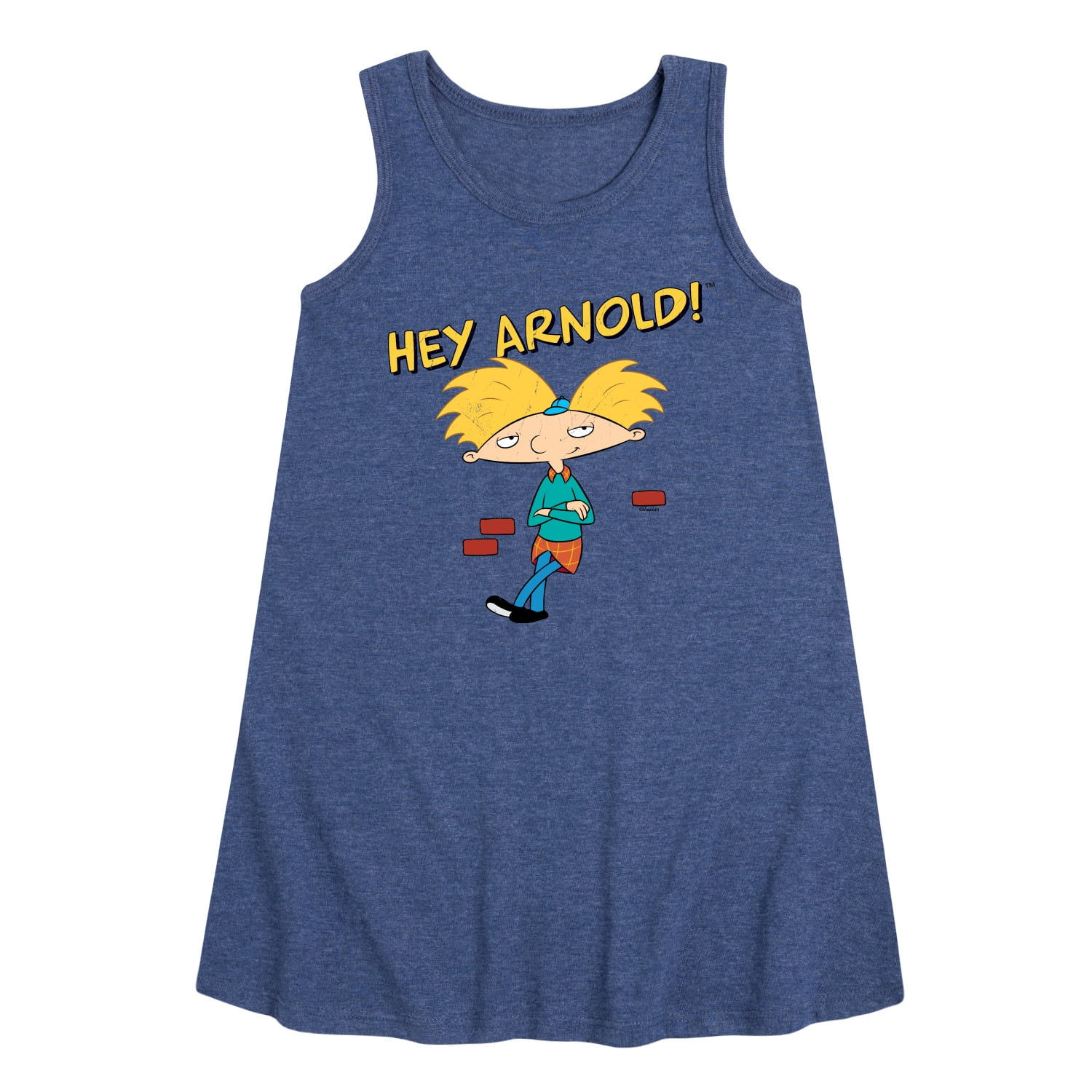 Hey Arnold! - Cool Arnold - Toddler and Youth Girls A-line Dress ...