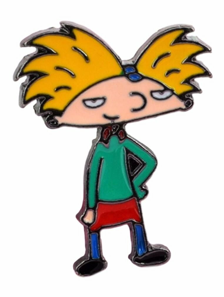 Hey Arnold Figure Enamel Metal Pin - Walmart.com