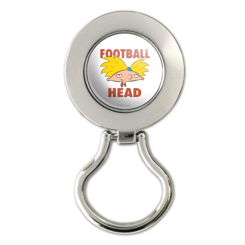 Hey Arnold! Football Head Magnetic Metal Eyeglass ID Badge Holder ...