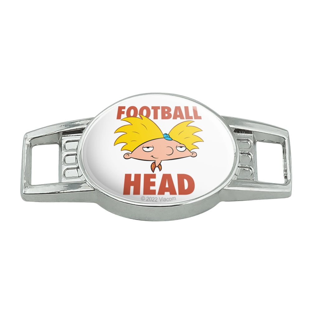 Hey Arnold! Football Head Shoe Shoelace Shoe Lace Tag Runner Gym Charm ...