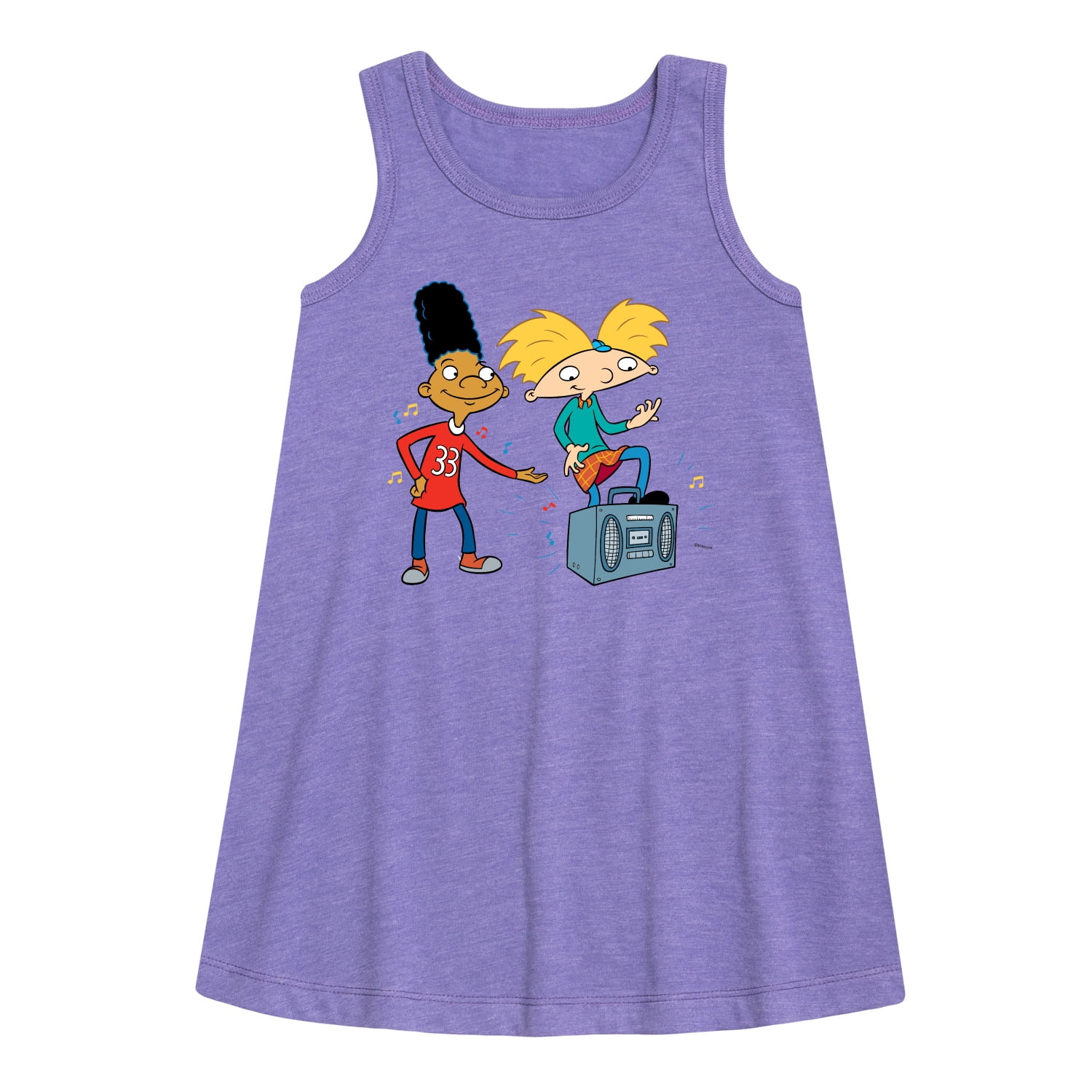 Hey Arnold! - HA Air Guitar - Toddler and Youth Girls A-line Dress ...