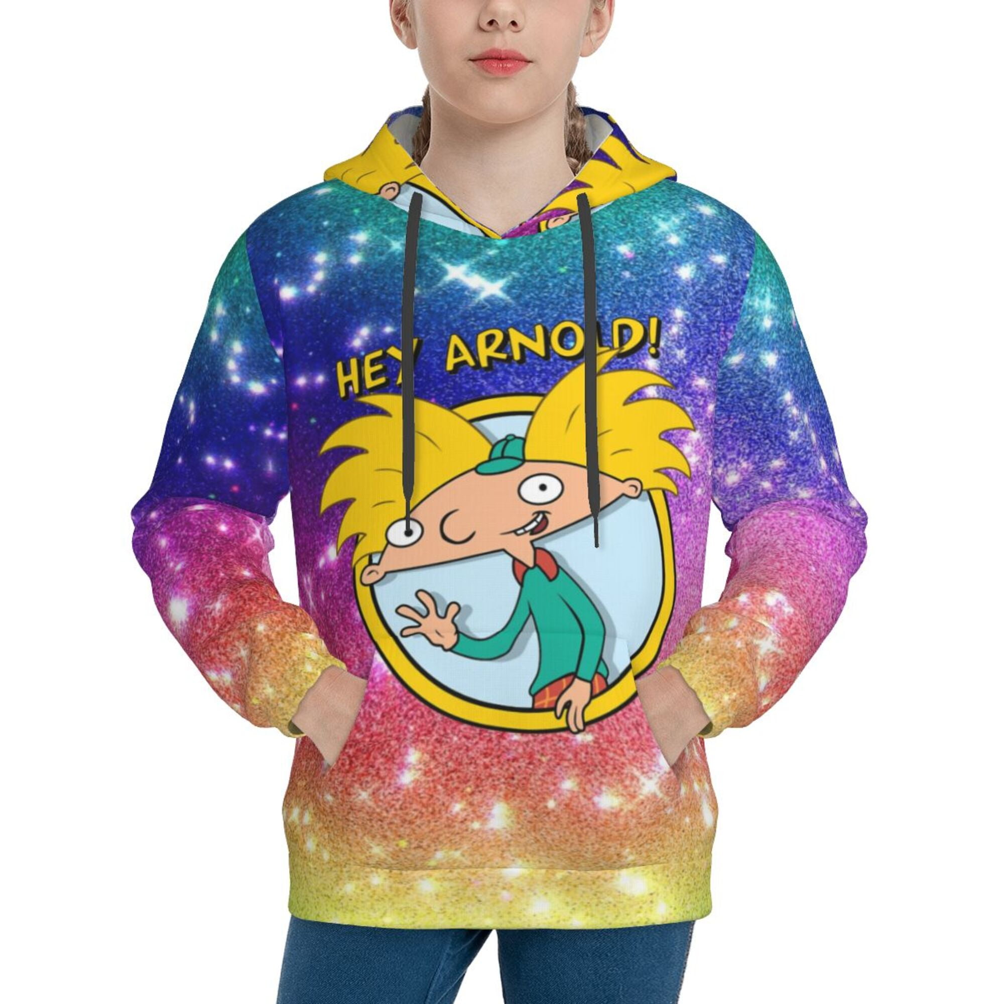 Hey Arnold Kids' Hoodie 3d Print Sweatshirt Soft Pullover Hooded With ...