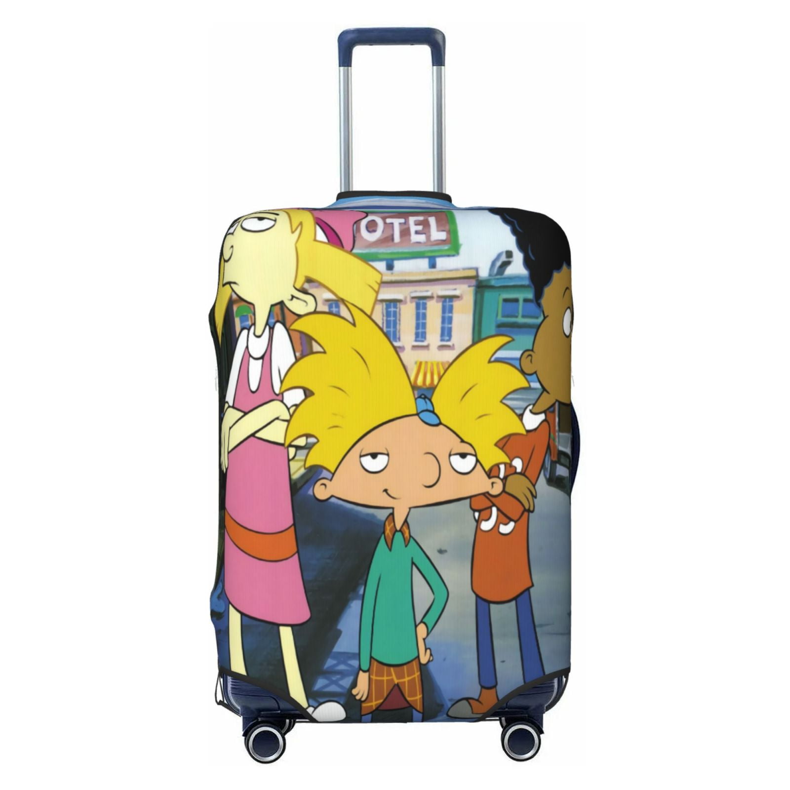 Hey Arnold Luggage Cover Approved Travel Suitcase Protector Elastic ...