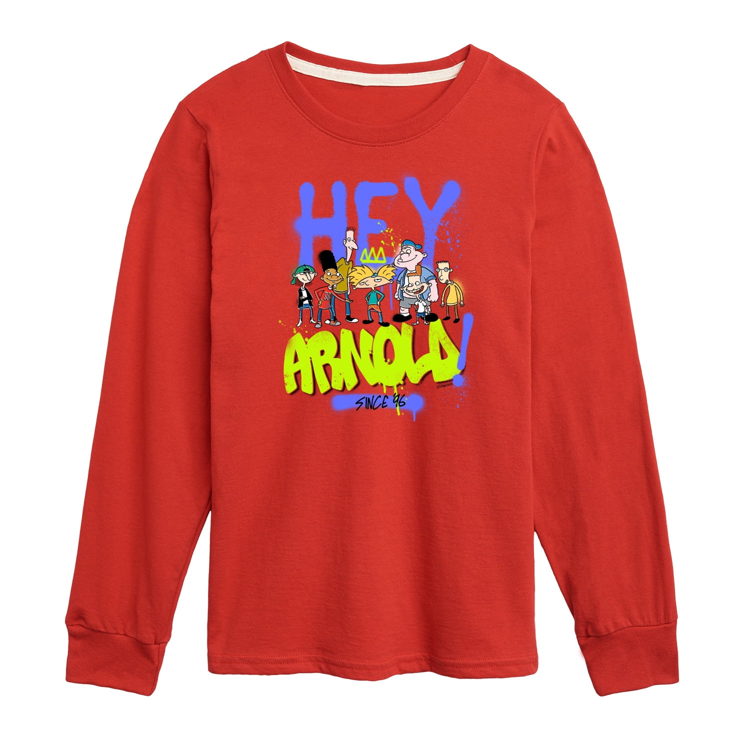 Hey Arnold! - Retro Arnold Since 96 - Toddler And Youth Long Sleeve ...