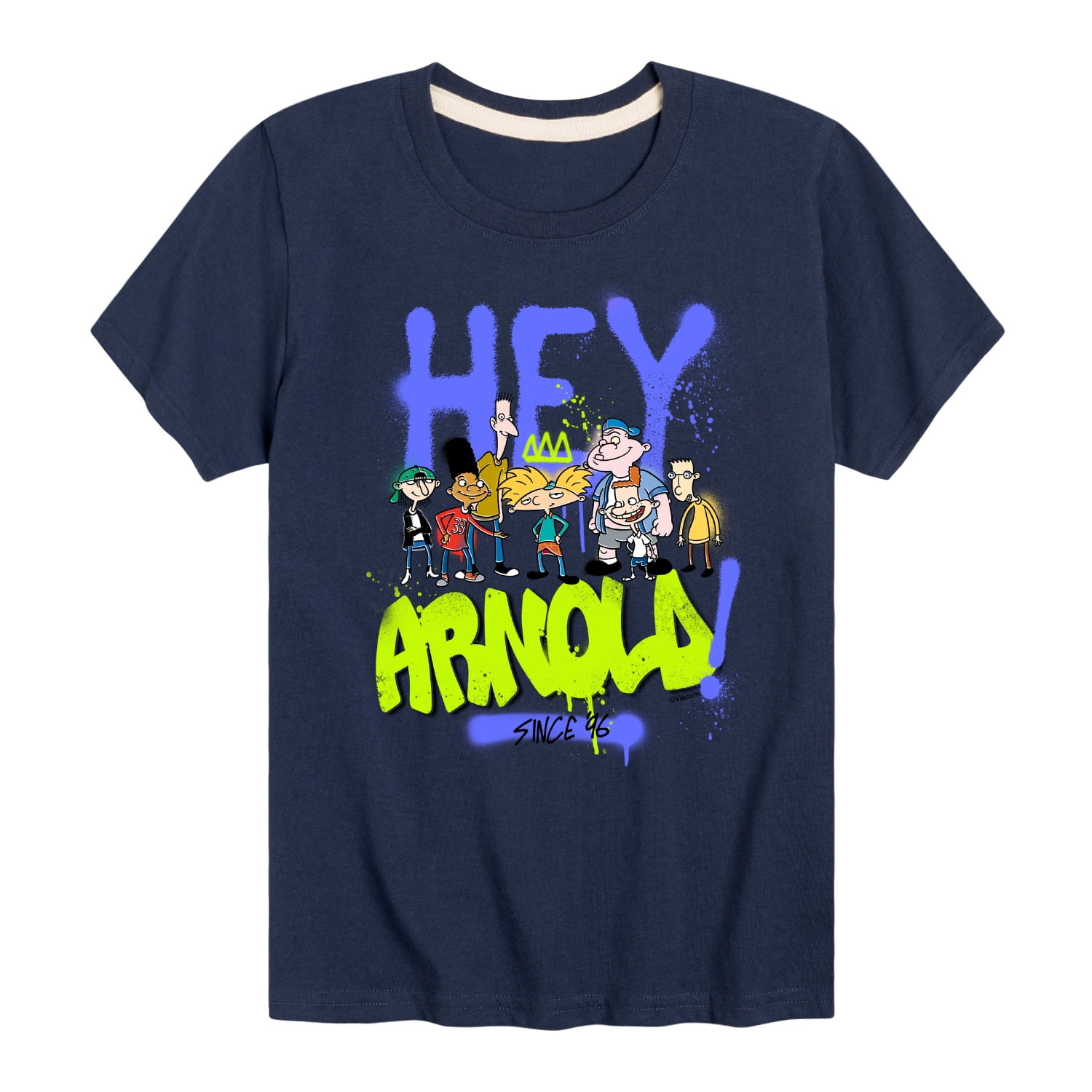 Hey Arnold! - Retro Arnold Since 96 - Toddler And Youth Short Sleeve ...
