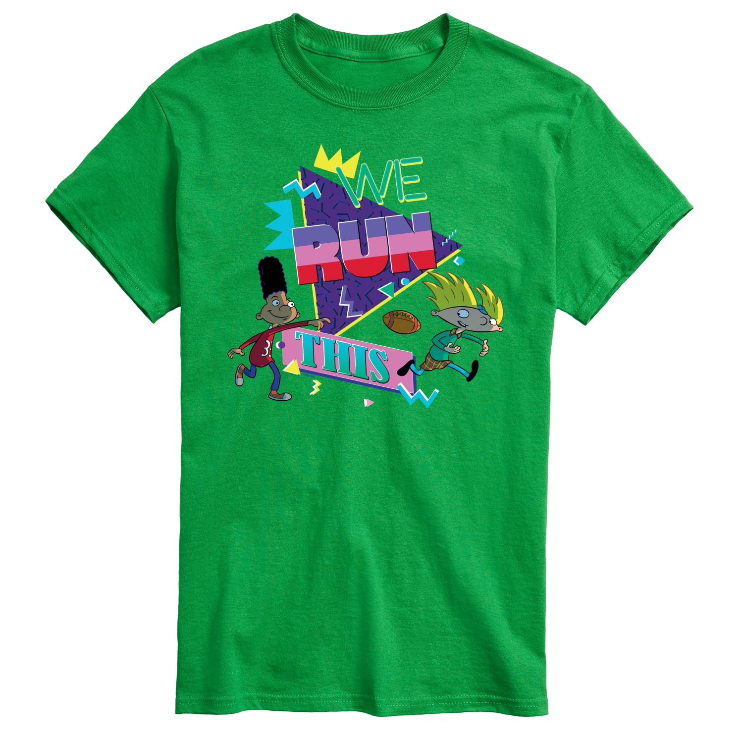 Hey Arnold! - Retro Arnold and Gerald - Men's Short Sleeve Graphic T ...