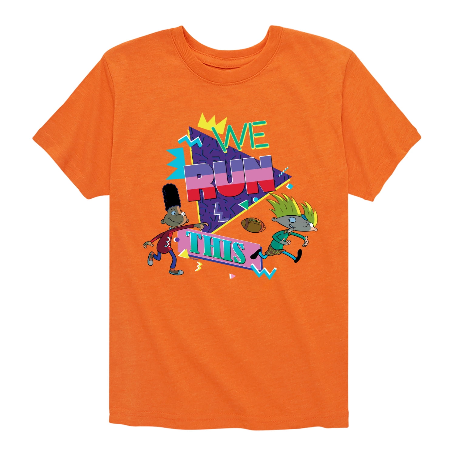 Hey Arnold! - Retro Arnold and Gerald - Toddler And Youth Short Sleeve ...