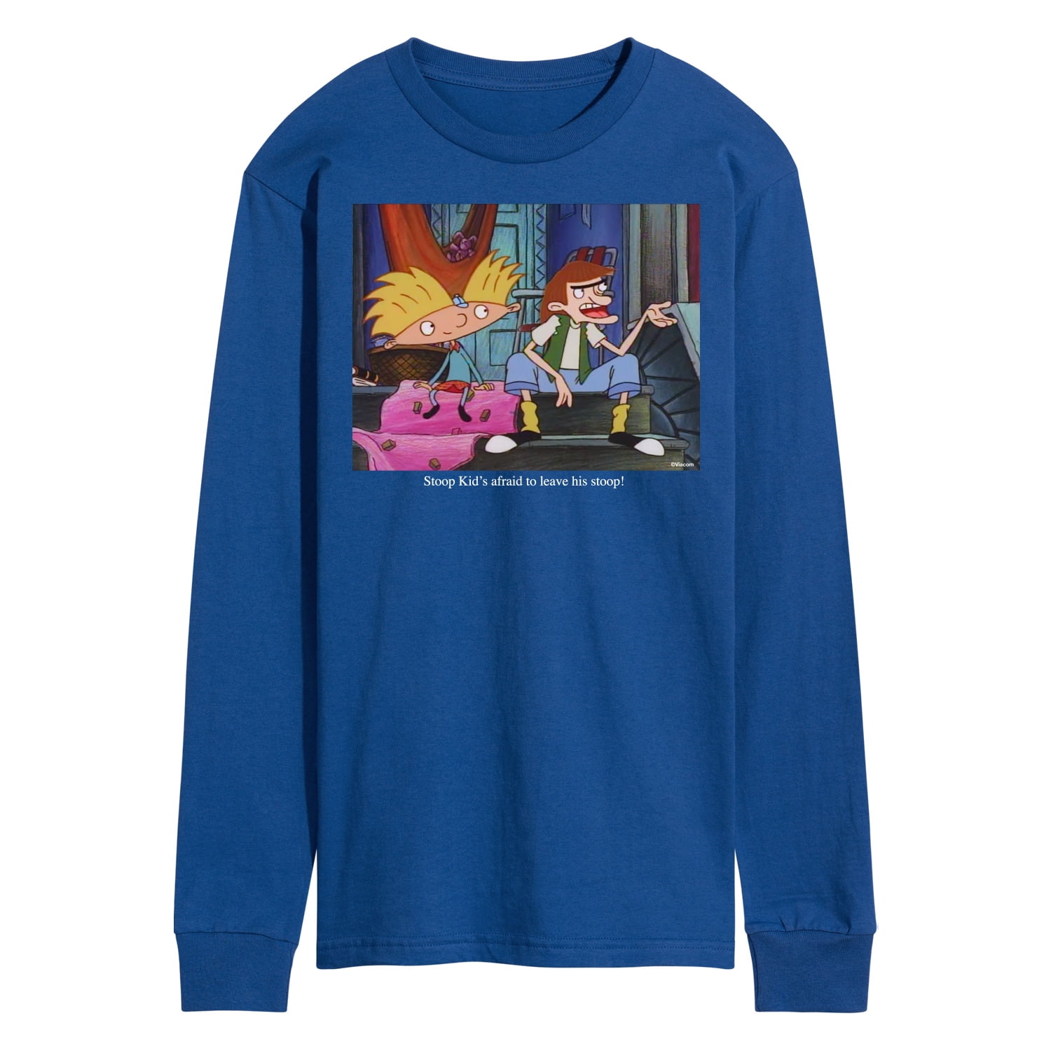 Hey Arnold! - Stoop Kid - Men's Long Sleeve T-Shirt - Walmart.com
