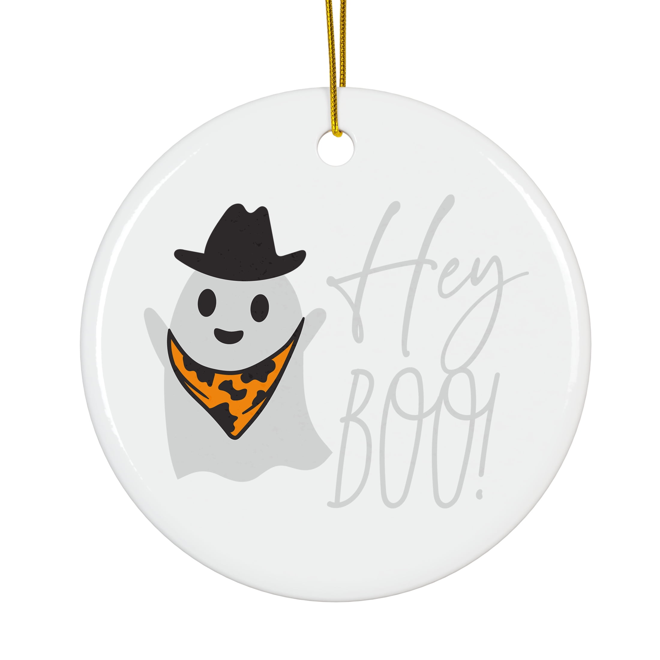 Hey Boo Cowboy Magical Season Treasure For Gifts And Surprises Hanging ...