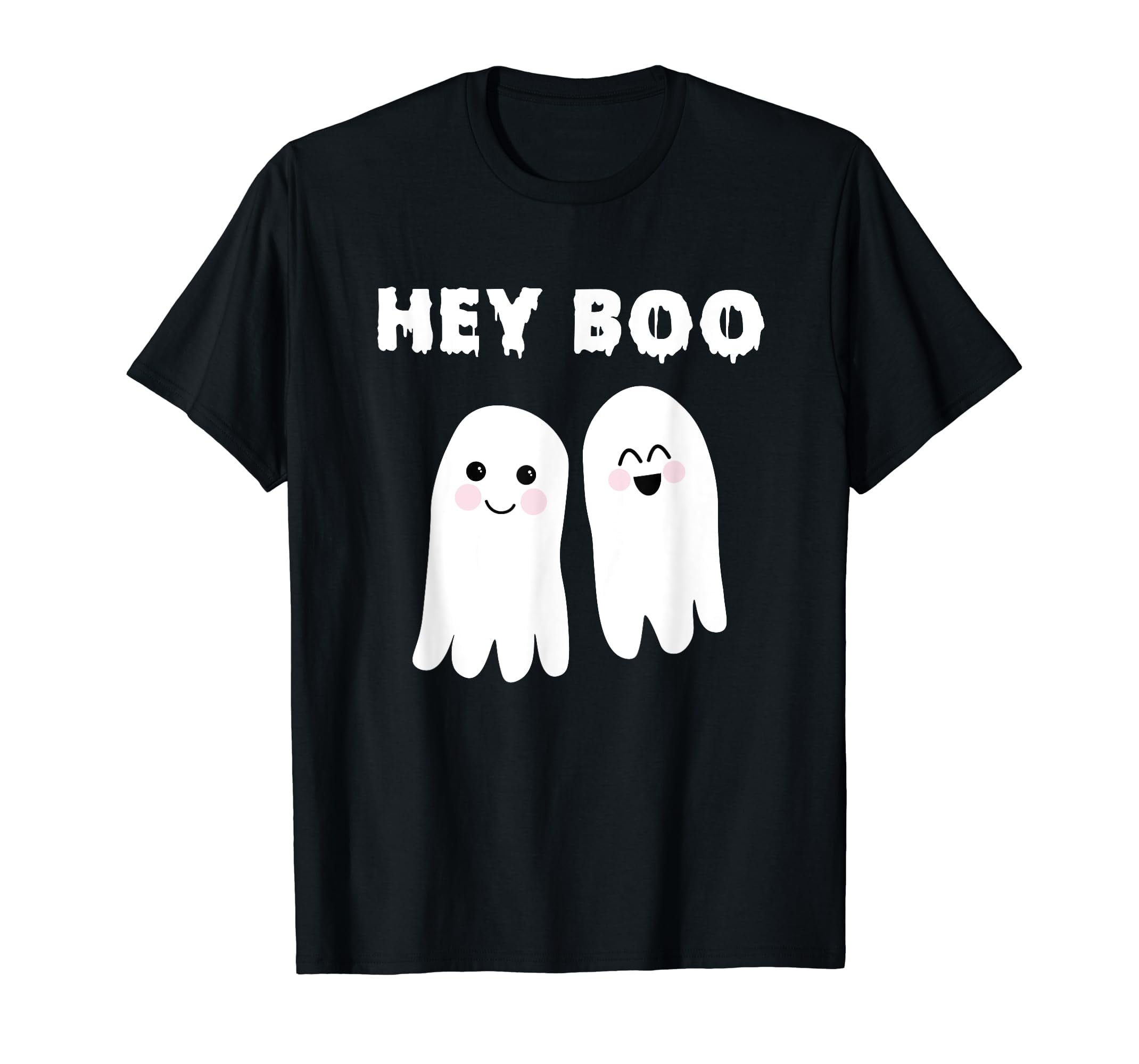 Hey Boo Cute Ghosts Halloween Costume T-Shirt - Walmart.com