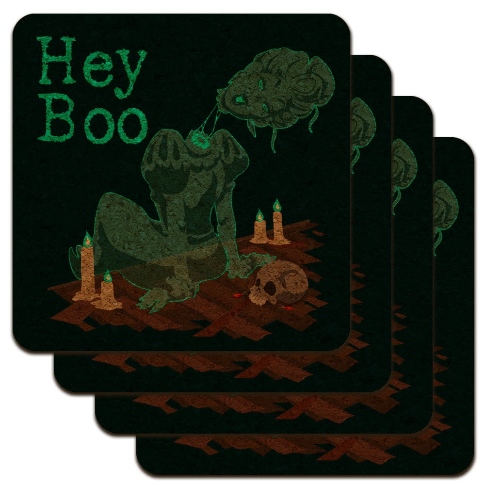 Hey Boo Victorian Headless Ghost Woman Low Profile Novelty Cork Coaster ...