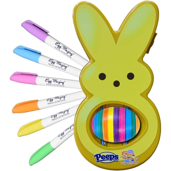 Hey Buddy Hey Pal Peeps Eggmazing Easter Egg Decorator Plastic Yellow ...