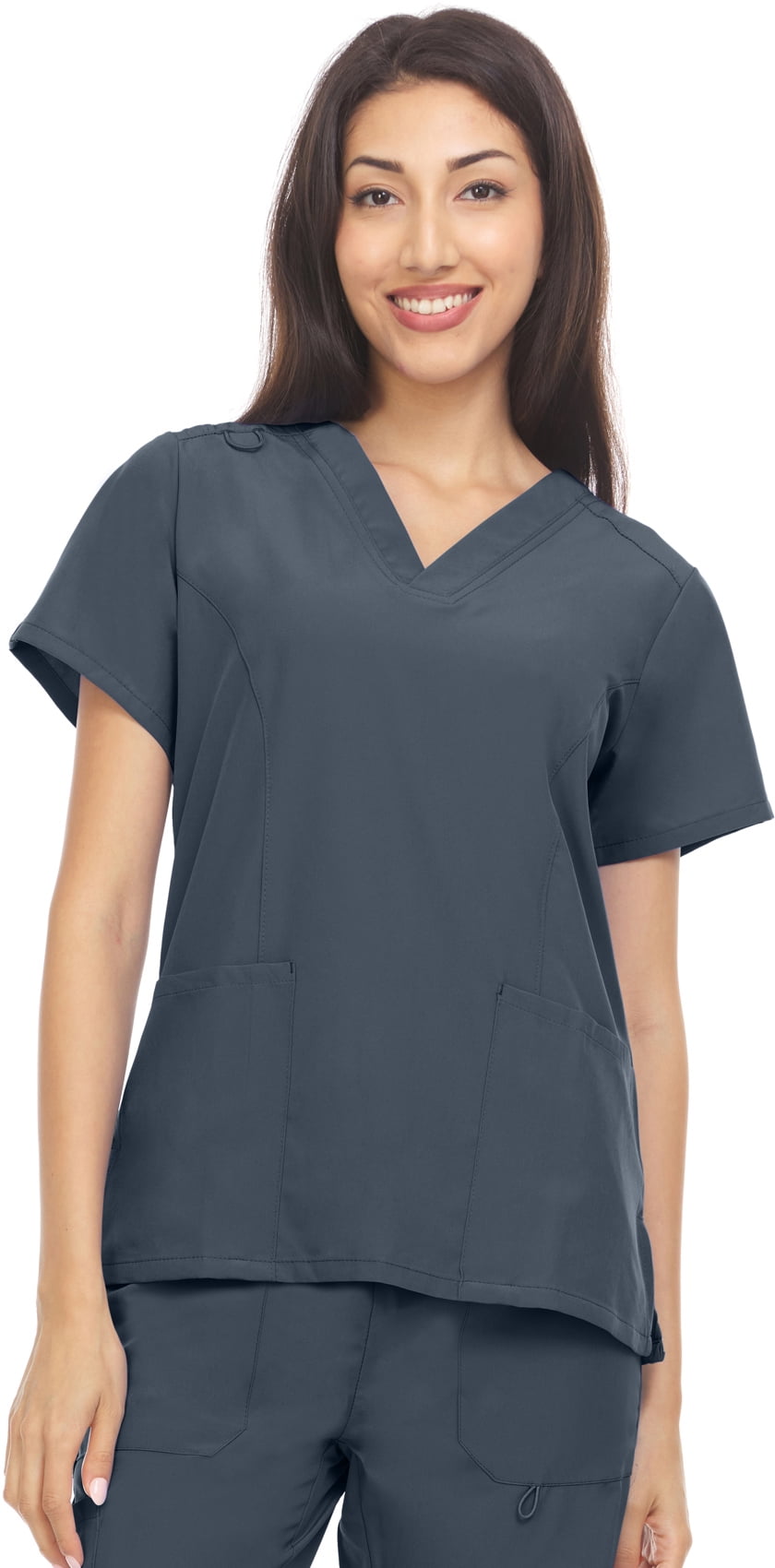 Hey Collection Scrubs 4-Way Stretch V-Neck Medical Scrub Top with ...