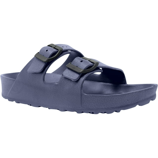 Hey Collection Womens Lightweight Slides Double Strap EVA Comfort ...