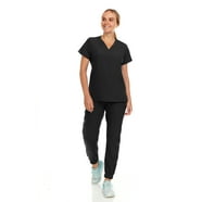 Monarch Uniforms Stretchy Scrubs Women's Jogger Scrub Set In Regular ...