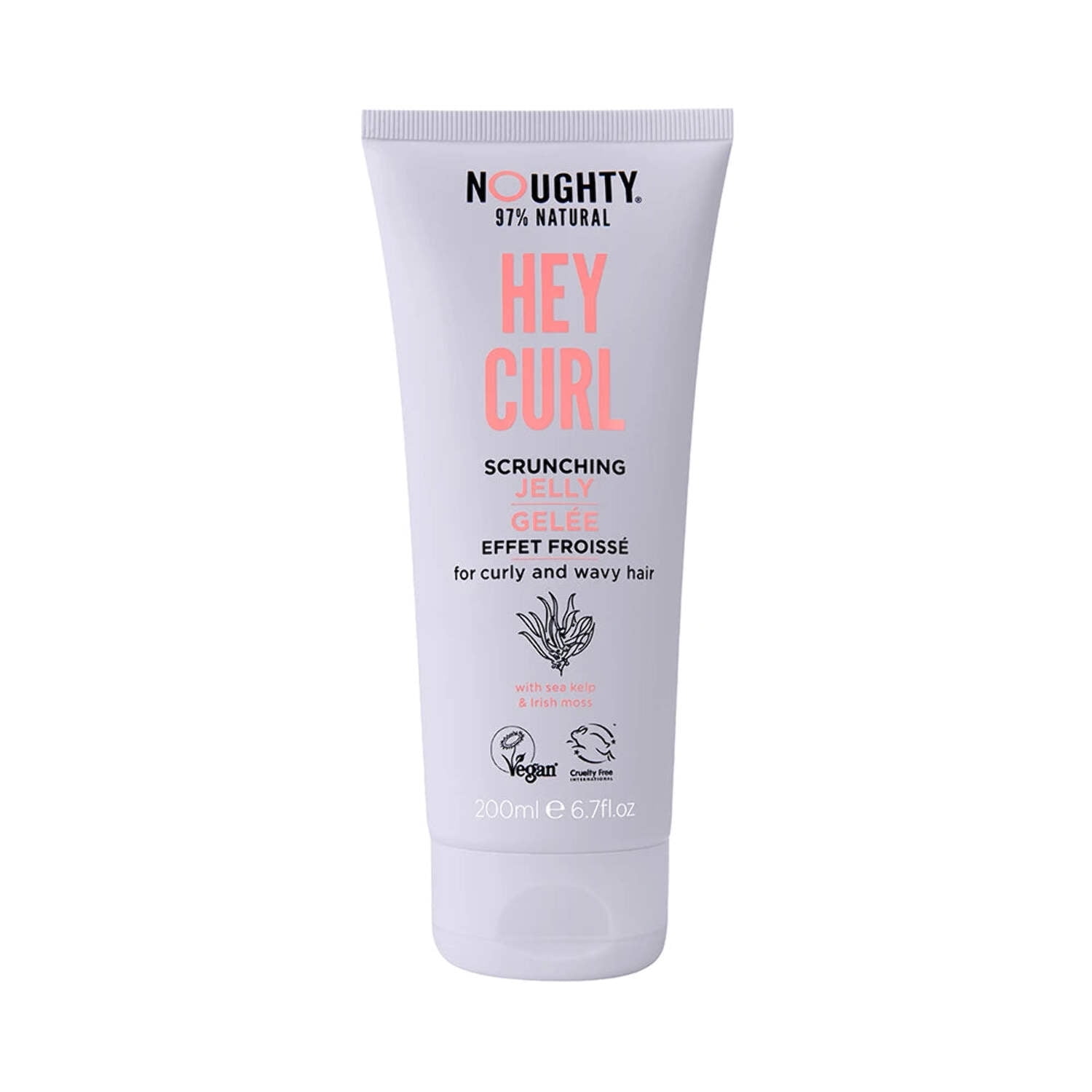 Hey Curl, Scrunching Jelly, For Curly and Wavy Hair, 6.7 fl oz (200 ml ...