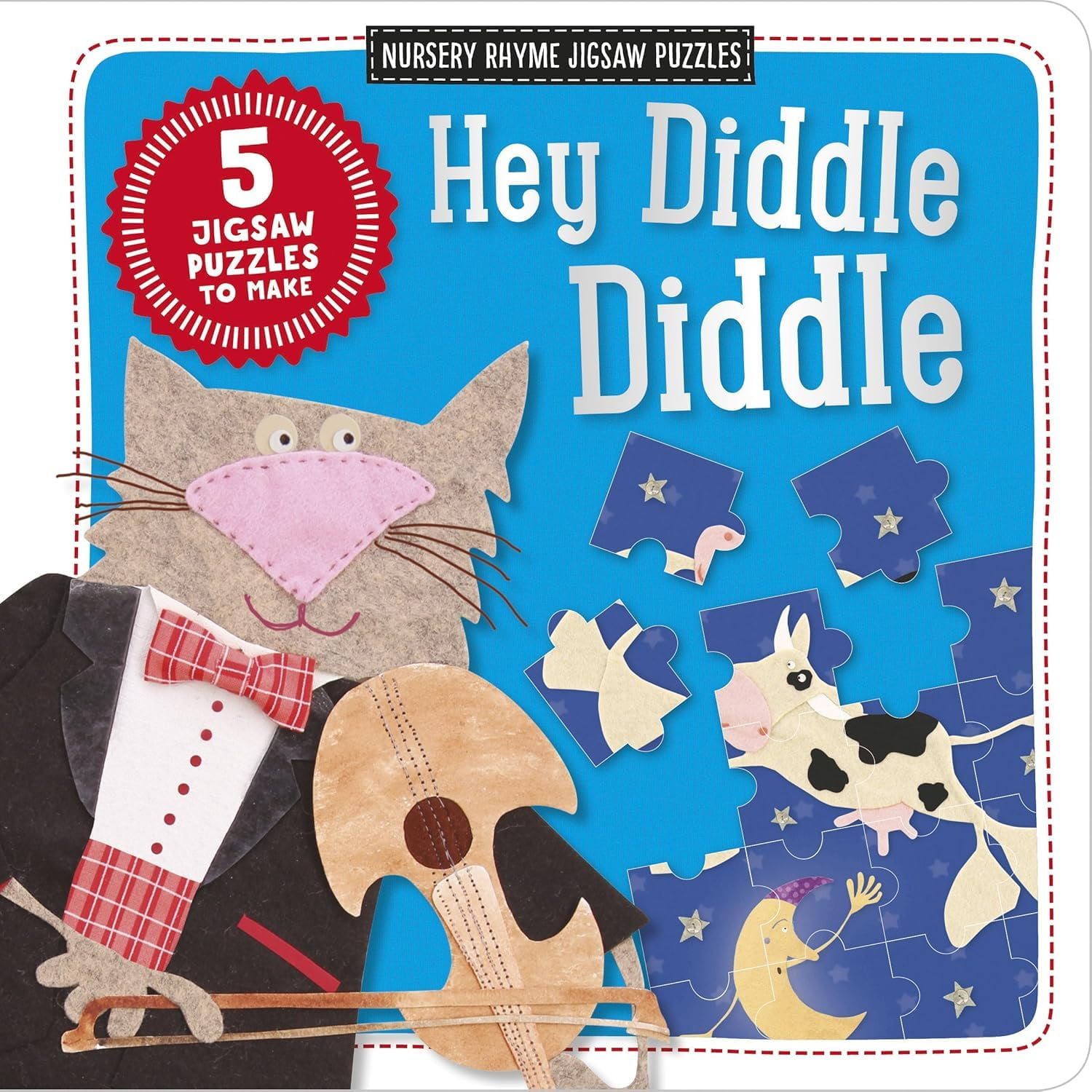 Hey Diddle Diddle: Kate Toms Jigsaw Book (Hardcover) - Walmart.com