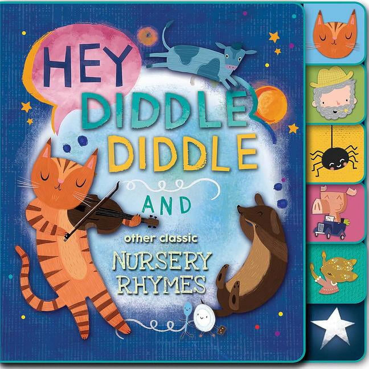 Hey, Diddle Diddle and Other Classic Nursery Rhymes (Board Book ...
