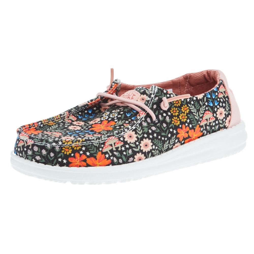 Hey Dude Boys Wendy Forager Black and Casual Shoe 5 Multi - Walmart.com