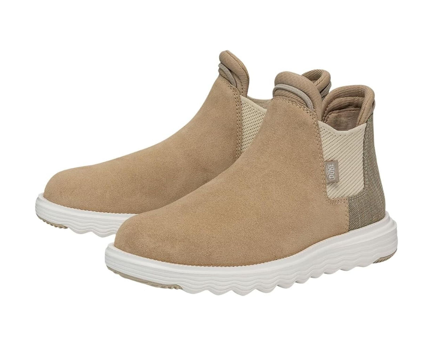 Hey Dude Branson Suede Boot (Tan) Women's Shoes 10 M - Walmart.com