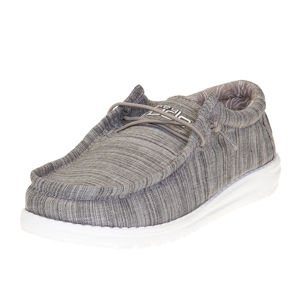 Hey Dude Children's Wally Linen Stone Shoes 130130704 - Walmart.com